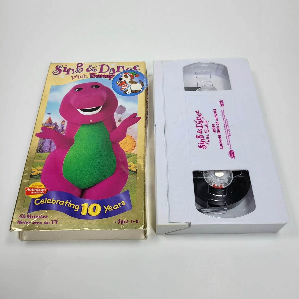 Barney Vhs Lot 27