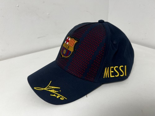 FCB Barcelona Leo Messi Hat Embroidered Soccer Futbol Hat #10 | eBay