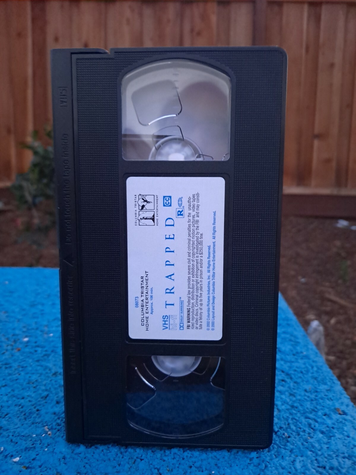 Trapped (VHS, 2002) Charlize Theron - Courtney Love - Kevin Bacon ...