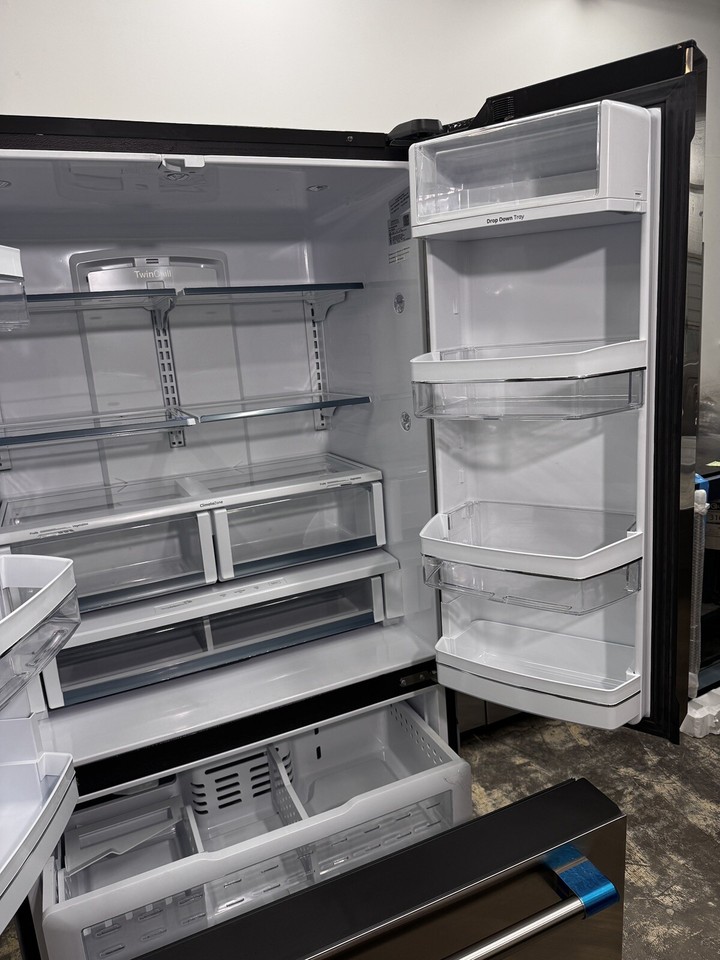 Monogram ZWE23NSTSS 36 Inch French Door Smart Refrigerator, stainless ...