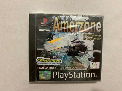 AMERZONE THE EXPLORER'S LEGACY Sony Playstation PSX PS1 PAL Exclusive ...