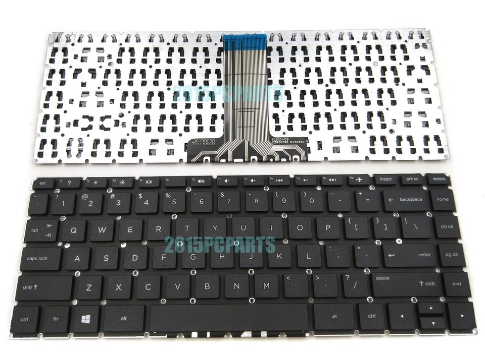 New HP Pavilion X360 14-BA 14T-BA 14M-BA 14-BS Keyboard US Backlit ...