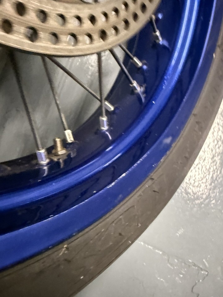 2014 SUZUKI DRZ400SM 17" FRONT REAR Wheel Set & TIRE Rotors Sprocket ...