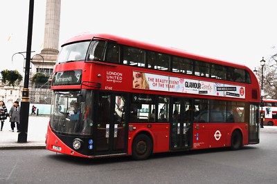 LT162 LTZ 1162 LONDON UNITED NEW ROUTEMASTER 30TH DEC2017 6x4 London ...