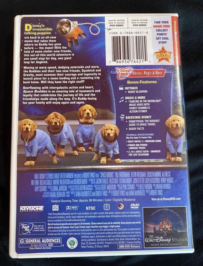 Disney's Space Buddies DOGS EDITION - KIDS DVD Pre-owned | eBay