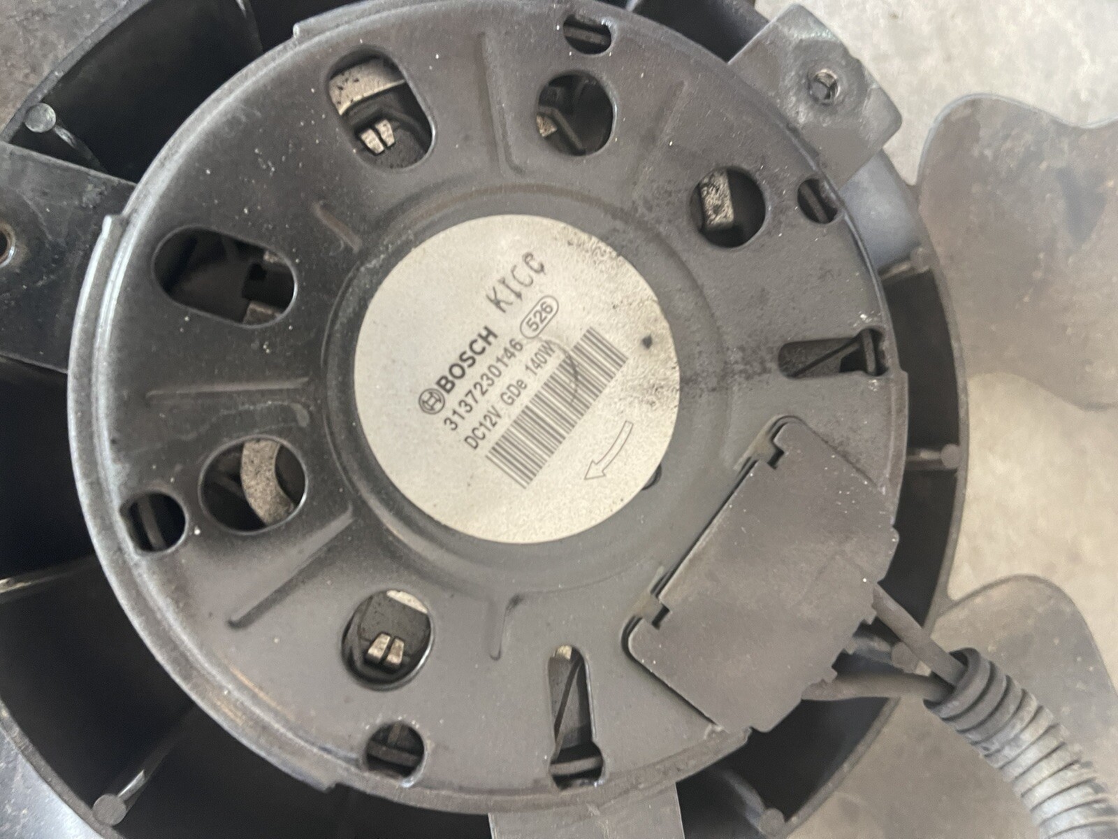 OEM Hyundai, Kia Elantra, Forte Radiator Condenser Fan Motor 25386 ...