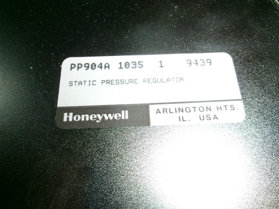 HONEYWELL STATIC PRESSURE REGULATOR PP904A 1035 1 9439 (MM3) | eBay