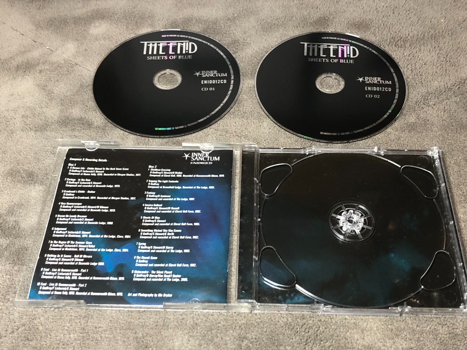 Sheets of Blue: Anthology 1975-2004 by The Enid (CD, 2006) for sale ...