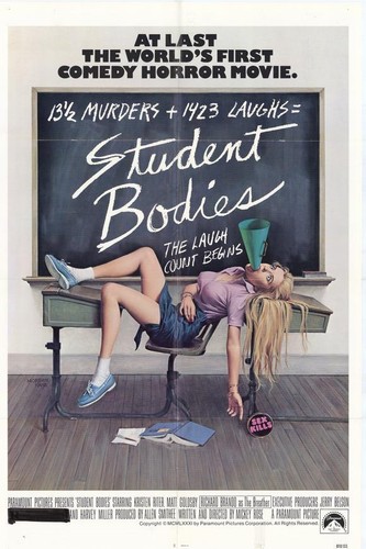 STUDENT BODIES Movie POSTER 27x40 Kristen Riter Matthew Goldsby Richard ...