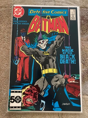 Detective Comics #553 Batman Moench Janson DC 1985 VF KEY 2nd App Black ...