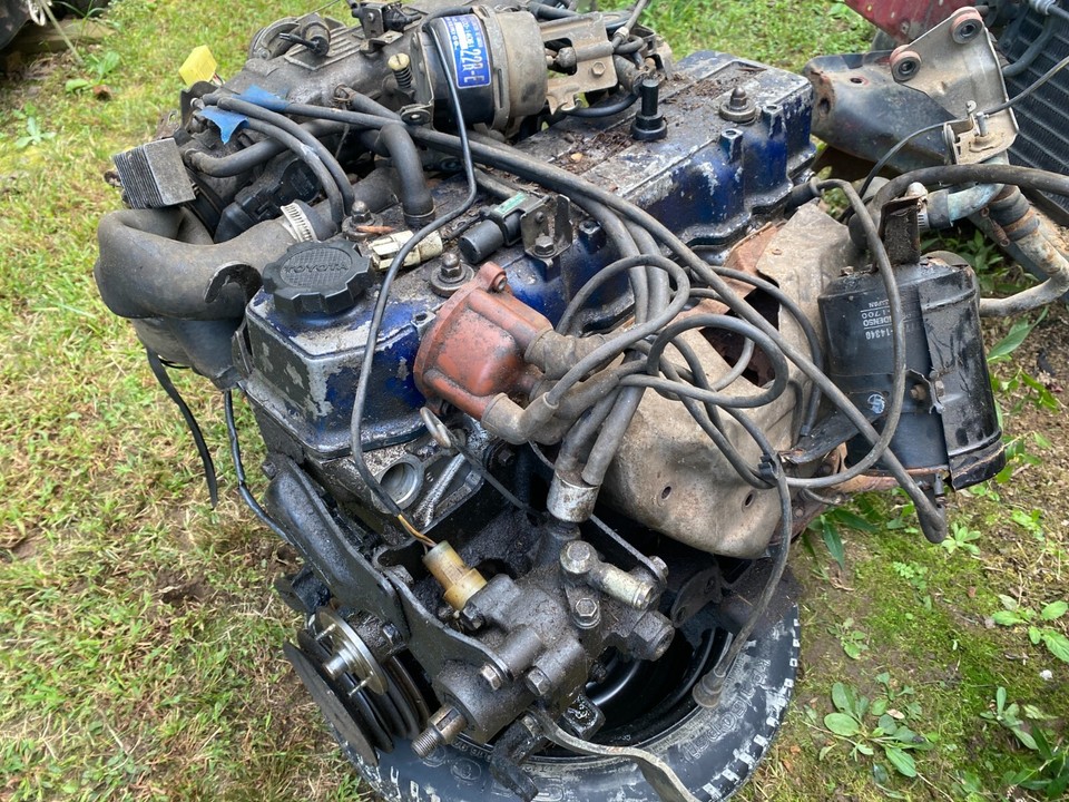 1984 1985 toyota celica RA64 RA65 22RE engine core assembly oem ...