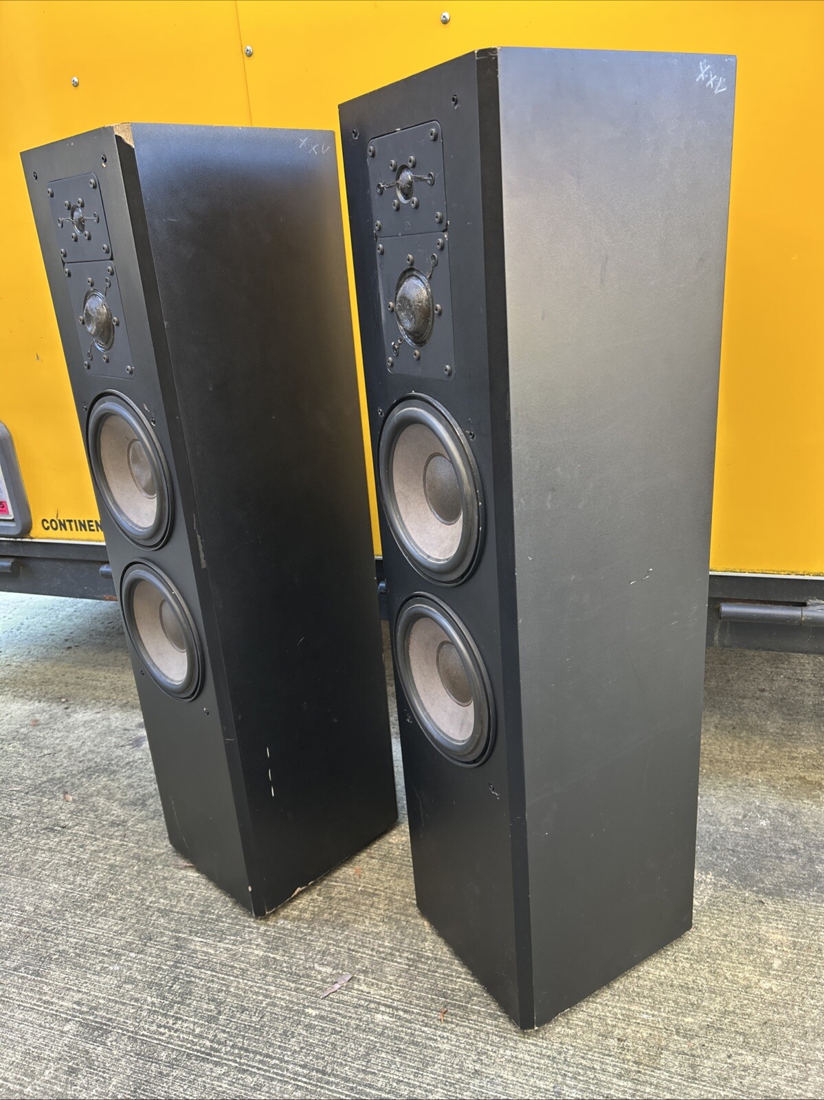 ADS L1090/2 Vintage Black High Fidelity Floor Tower Speakers TESTED ...