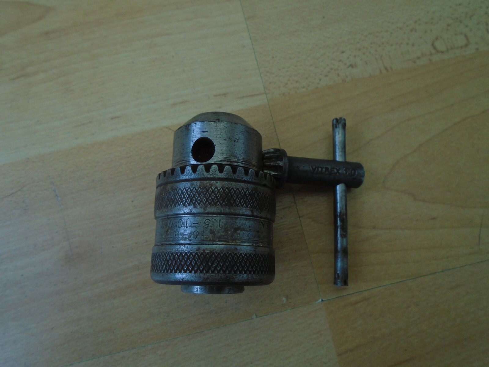 10mm drill chuck M12 x 1 to suit Emco Unimat SL1000 DB Selecta keyed ...