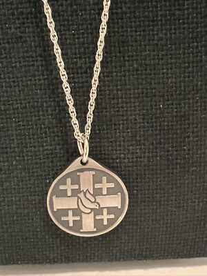 confirmation Holy Spirit Jerusalem pendant dainty chain necklace 23 ...