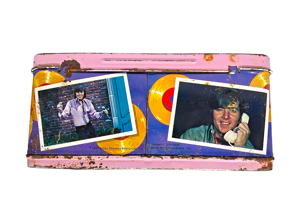 VINTAGE 1972 KING SEELEY BOBBY SHERMAN METAL LUNCHBOX | eBay