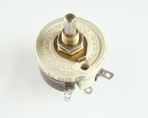 5000 Ohm 25W Rheostat Wirewound Resistor Potentiometer 25 Watt Ohms ...