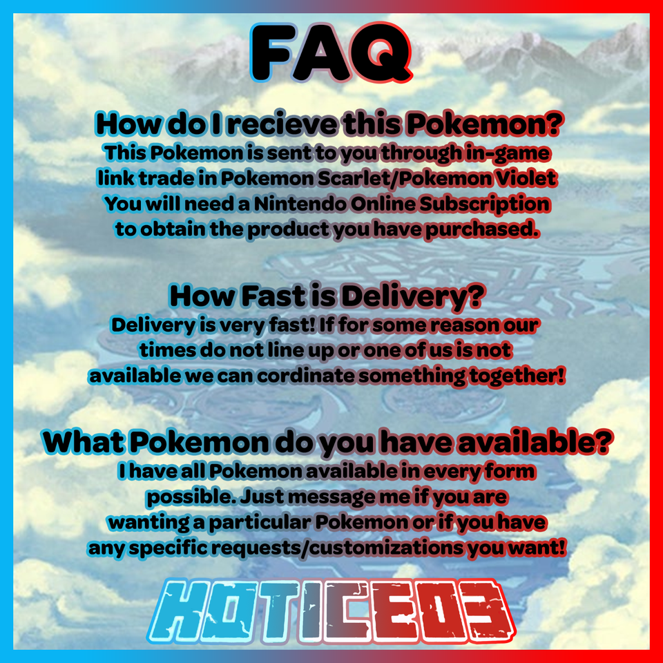 ALL Shiny Locked Pokemon RARE 6IV Pokemon Scarlet & Violet 🚀Fast ...