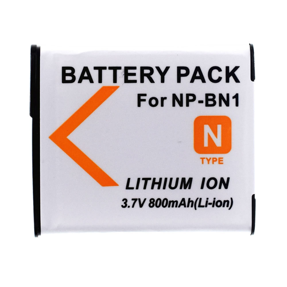 N TYPE Battery For Sony NP-BN1 Cyber Shot DSC-W630 DSC-W650 DSC-W670 ...