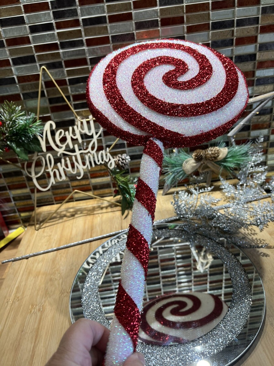 Styrofoam Lollipop Ornaments