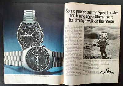 Watch Omega Speedmaster Professional Astronauts Nasa Advertising 2 ...
