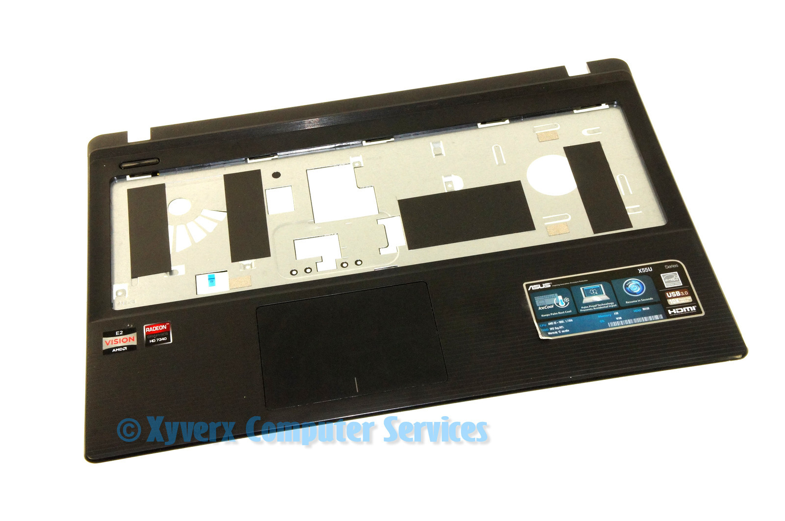 13GNBH4AP010-1 GENUINE ORIGINAL ASUS TOP COVER PALMREST X55U SERIES ...