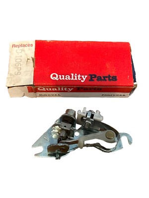 Quality Parts D106PS Ignition Contact Point Set; fits Various G.M. 1955 ...
