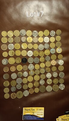 100 Tokens LARGE Mixed Lot #7 | eBay