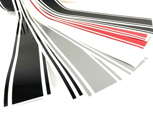 3" x 72" Vinyl Racing Stripe Pinstripe Decals Stickers Stripes - Choose ...