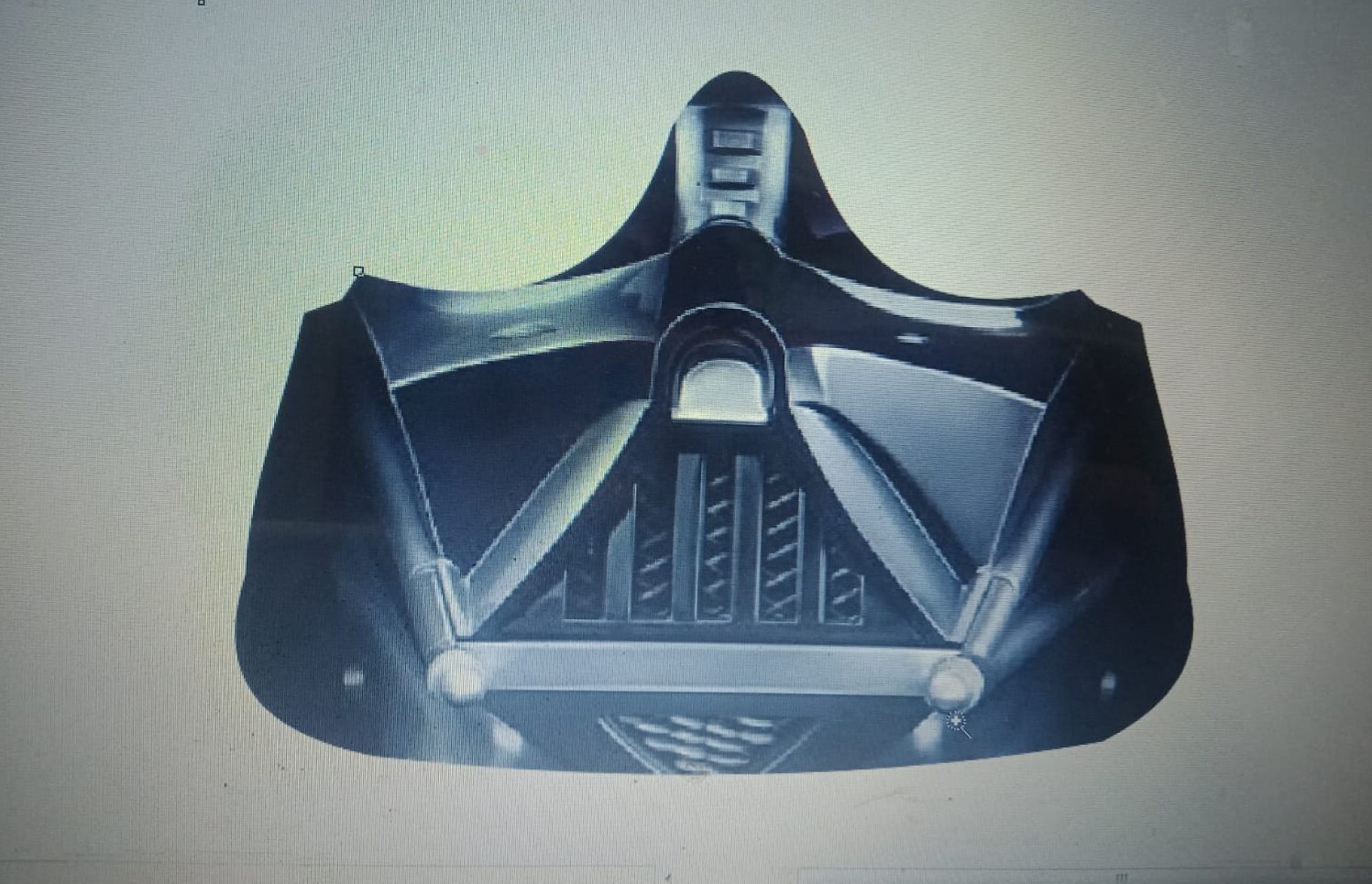 Custom Fiber Painted Repro HGU 56 MFS Shield with Hardware kit Darth ...