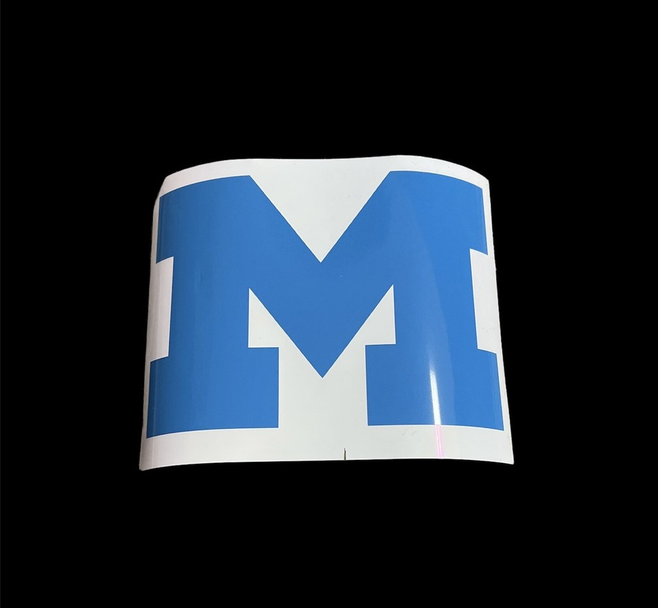 Block “M” University of Michigan UofM Window Car decal sticker 5x4 ...