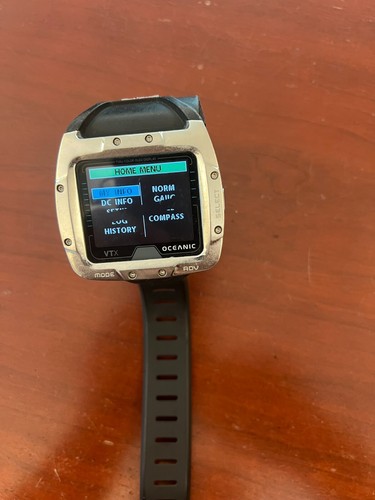 Oceanic VTX Wrist Scuba Dive Computer and USB Download Cable | eBay