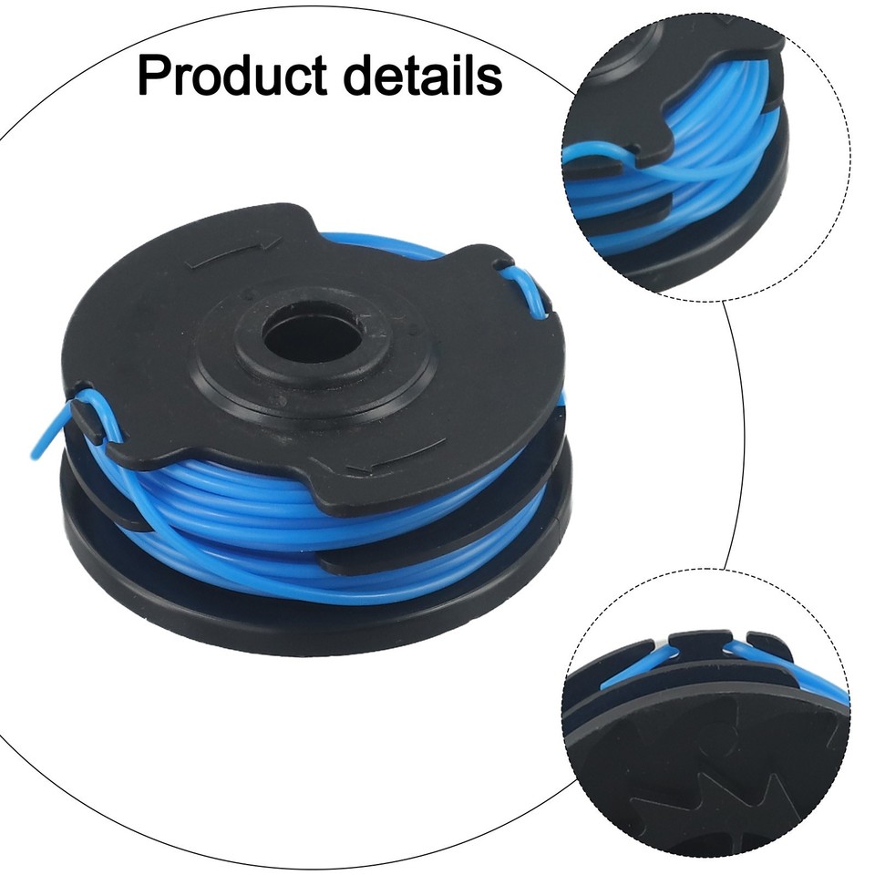 For Replacement Twisted 1.5 Mm String Trimmer Auto Feed Line Spools 2 ...