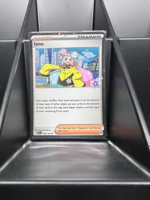 Pokemon – Iono – Cosmos Foil - Promo Card – Stamped – 185/193 NM PAL | eBay