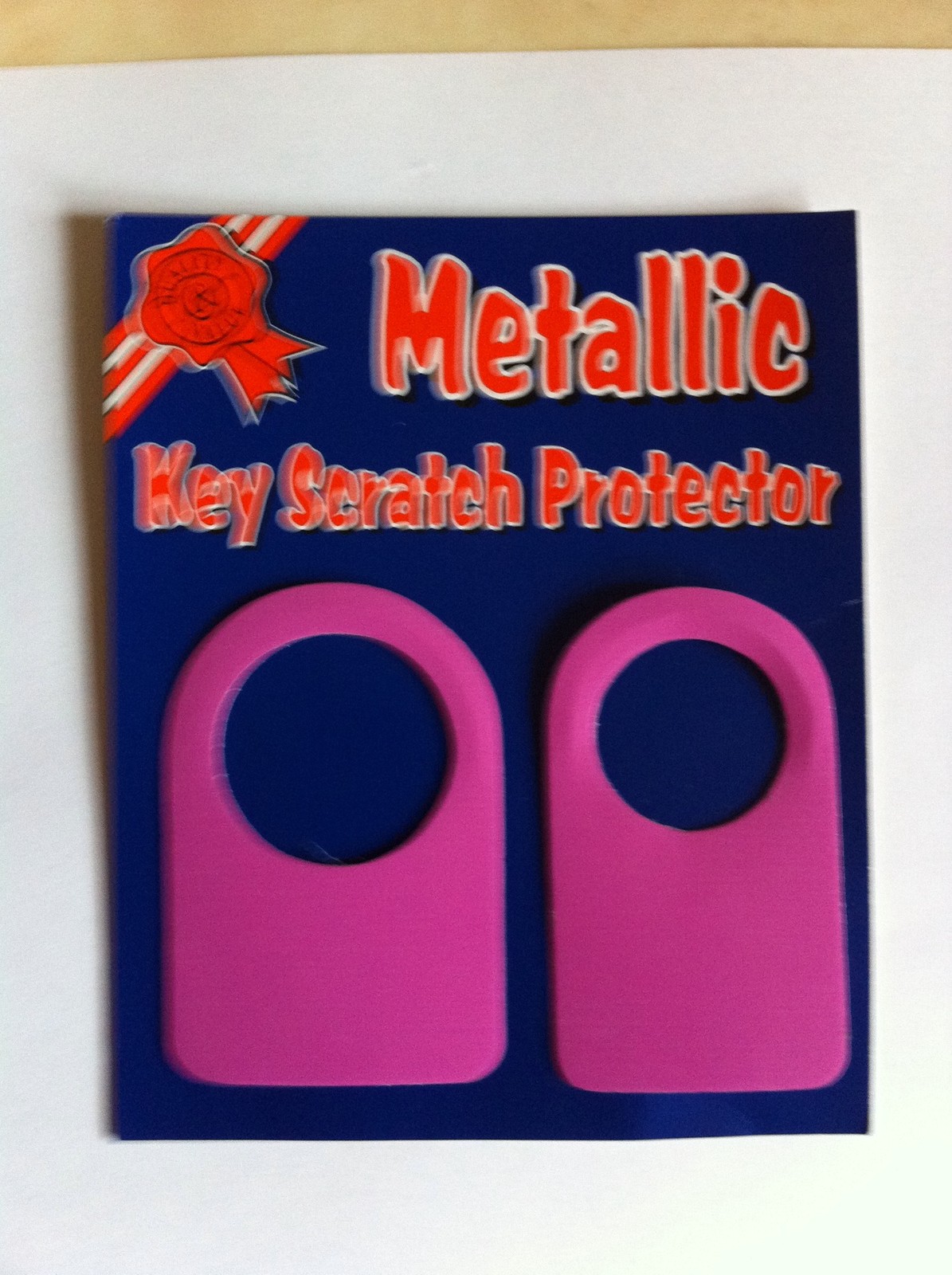 Car Pink Sticky Sticker Key Scratch Protector Car Locks Lg Hole Door ...