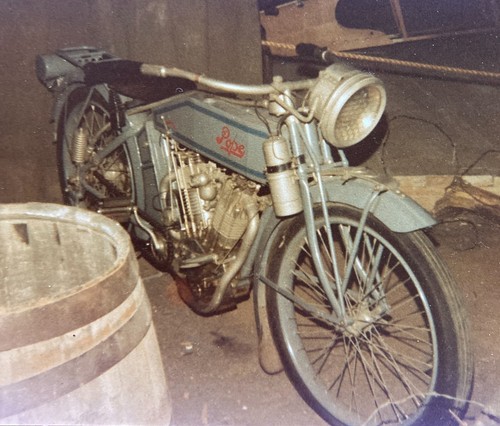 Vintage Photo Antique American Pope Motorcycle Model L | eBay