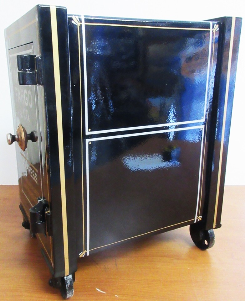 Antique Original Safe fully restored Wells Fargo Theme circa 1890 | eBay