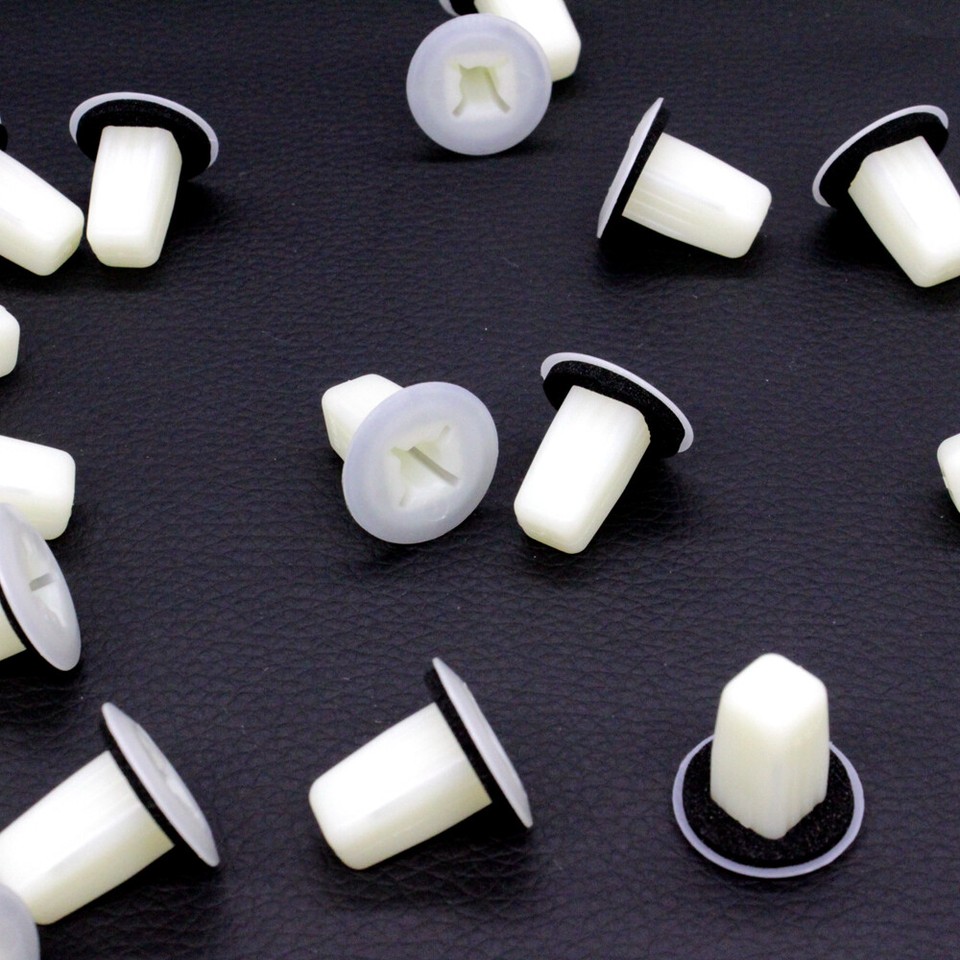 10pcs Nut Rear Door Panel Screw Grommet Clips with seal for Toyota ...