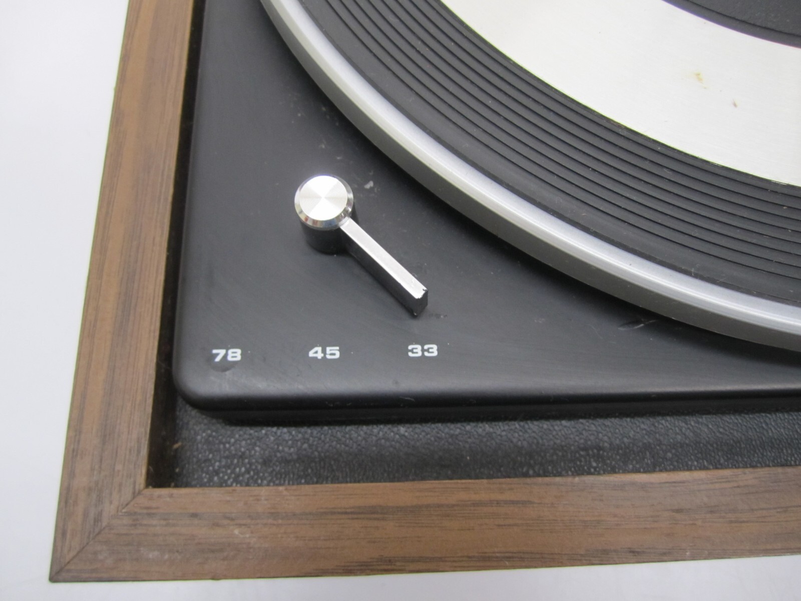 Vtg Craig Model H120 Turntable Record Player & Dust Cover Lid Powers On ...