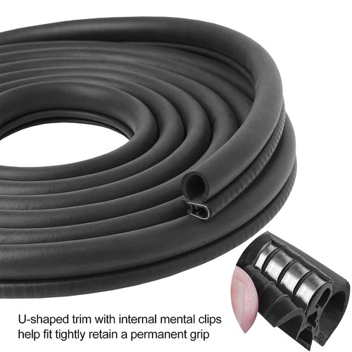 20ft Rubber Auto Lock Seal Weather Strip Door Window Lock Trunk Hood ...