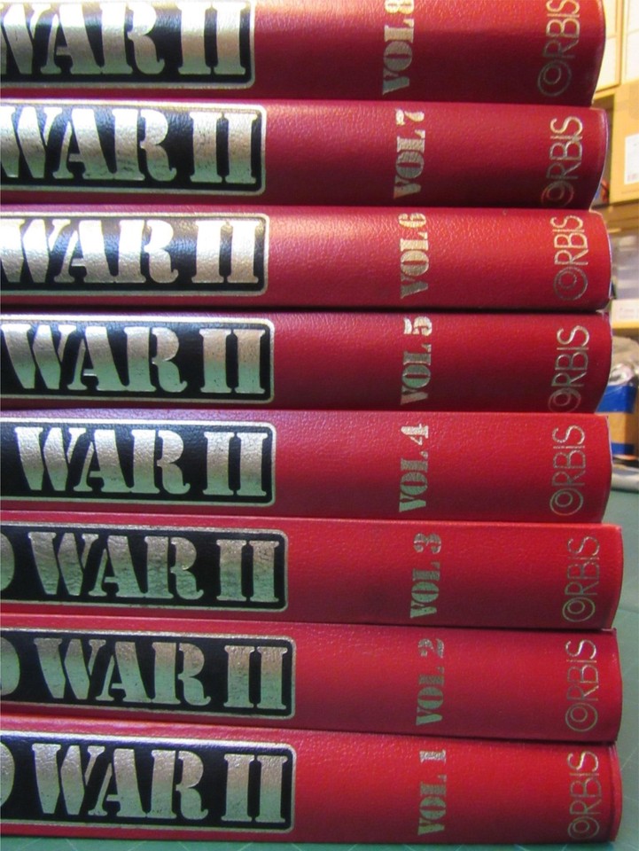 World War 2 Magazine Collection by Orbis - 8 Volumes in their Binders ...