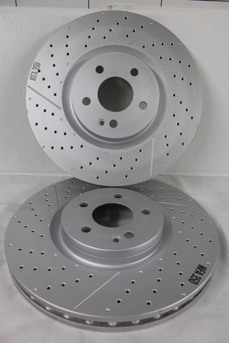 NEW Genuine Mercedes-Benz W176 A-Class FRONT A45 AMG Brake Discs X2 ...