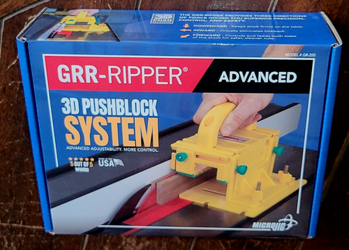 Micro Jig GRR-Ripper Advanced 3D Pushblock System! Model #GR-200 | eBay