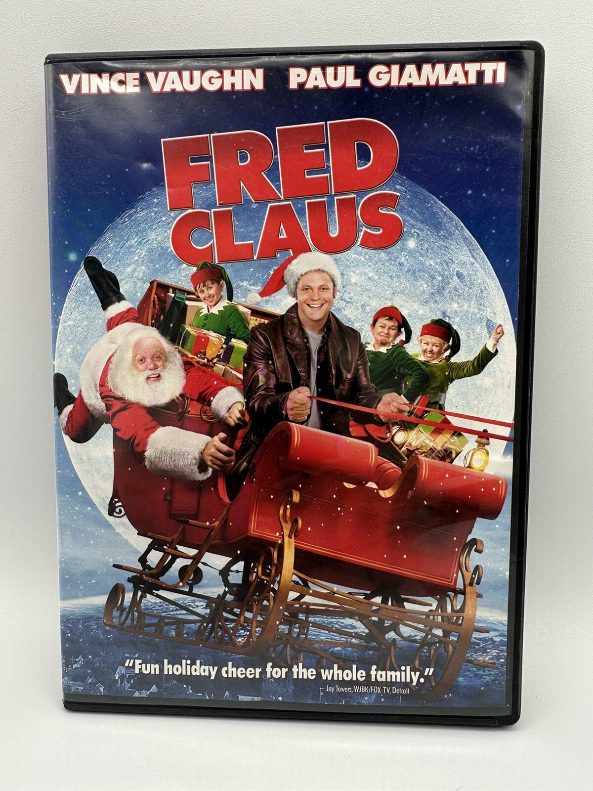 Fred Claus DVD Vince Vaughn & Paul Giamatti (Great Condition ...