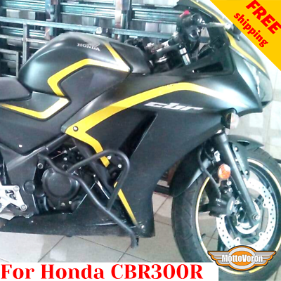 For Honda CBR300R Crash bars CBR 300R Engine guard CBR 300 R, Free ...