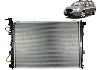 For Kia Rondo 2007 2008 2009 Radiator 2.7L V6 Engine Plastic/Aluminum ...