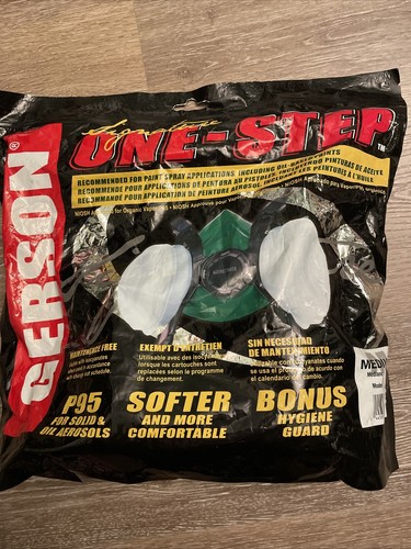 Gerson 8211P Signature One Step Respirator Mask Medium Sealed New | eBay