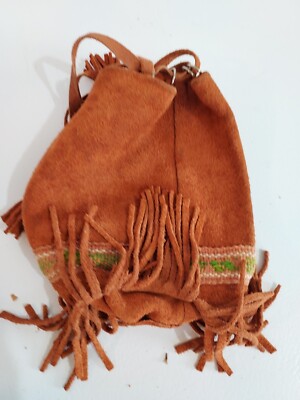 Vintage Small Suede Pouch | eBay