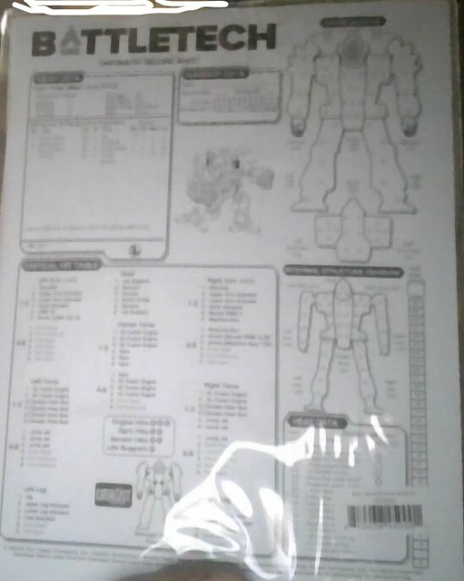 Battletech Record Sheet Book #1 Catalyst Game Labs for sale online | eBay