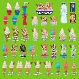 Whippy Ice Cream Van Window Display Sticker Large 1 - Trailer Cafe Sign ...