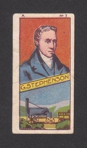 George Stephenson Vintage Card from Belgium | eBay